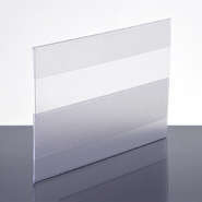 VKF Renzel C-Channel Sign Holder - 7" x 5.5" - 25 Pack