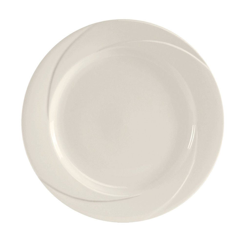 Tuxton Plate, 6-1/4" dia., lead-free, ceramic