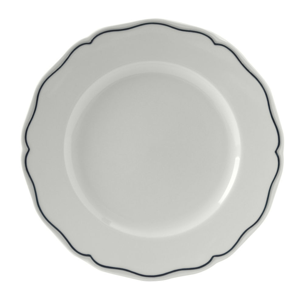 Tuxton Plate, 9" dia., porcelain, TuxTrendz