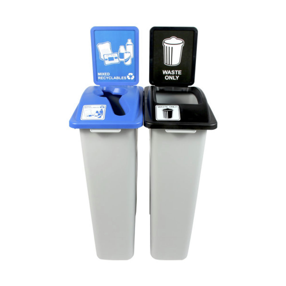 Busch Systems International Inc. Waste Watcher Double Waste & Recycling ...