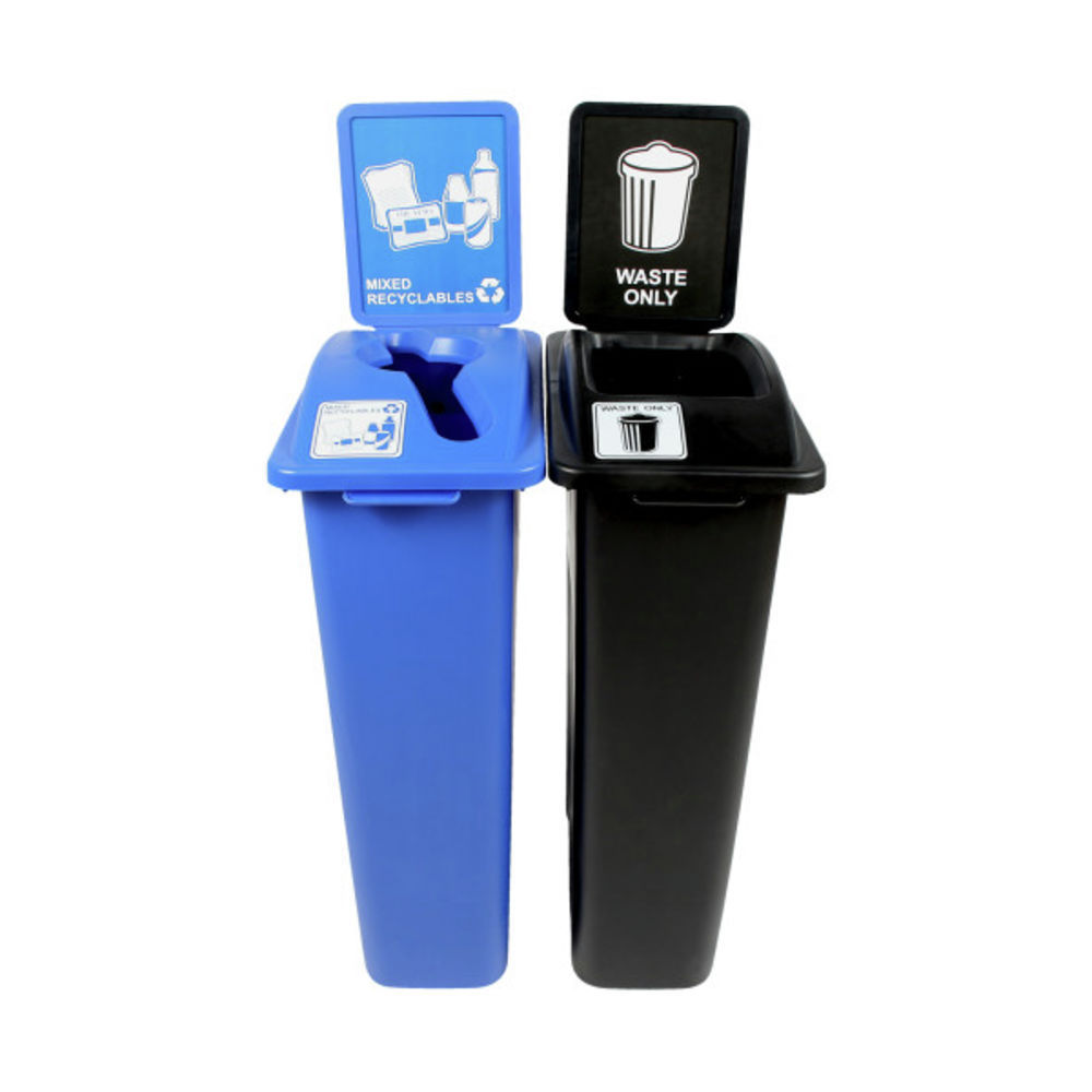 Busch Systems International Inc. Waste Watcher Double Waste & Recycling ...