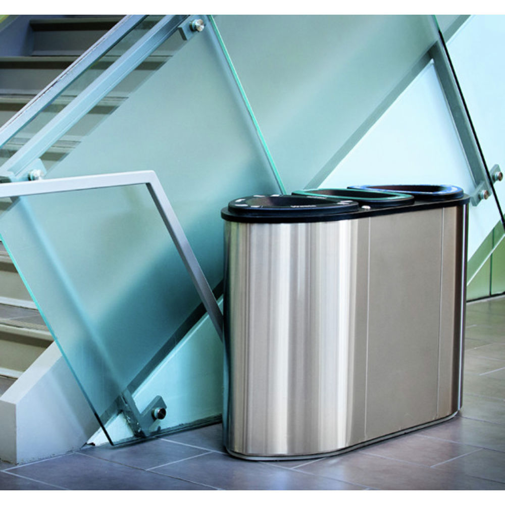 Busch Systems International Inc. Boka Triple Waste & Recycling Station ...