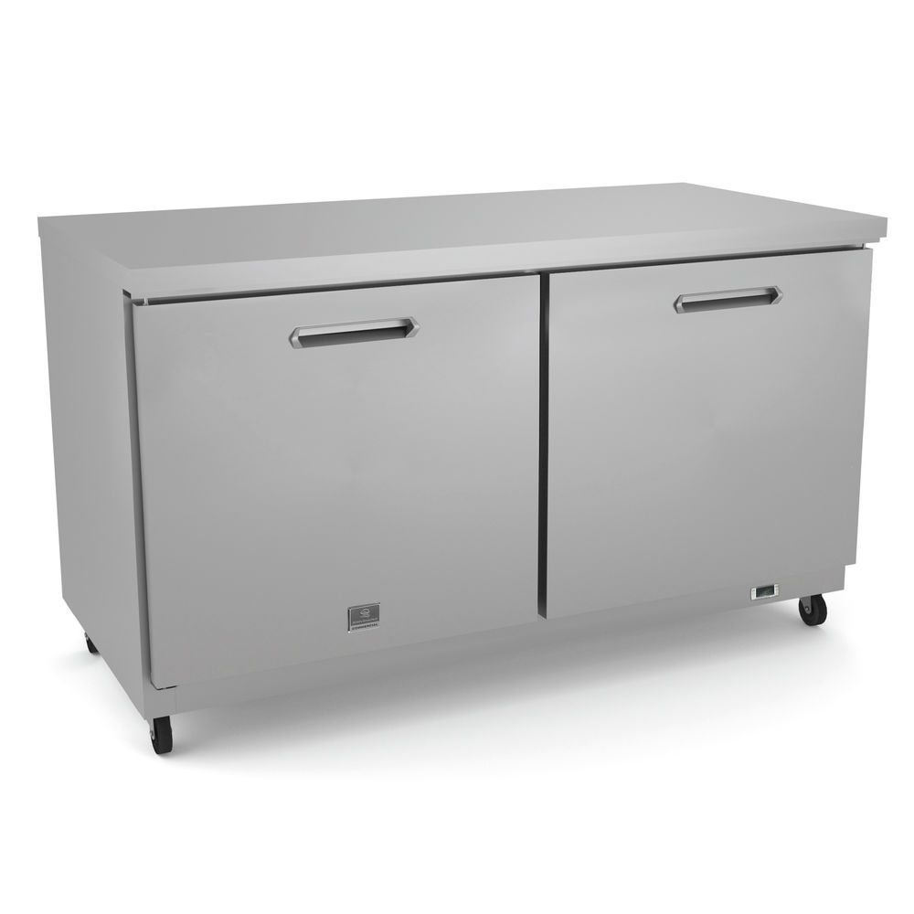 Kelvinator Commercial Freezer, Undercounter, Reach-In two-section, 12 ...