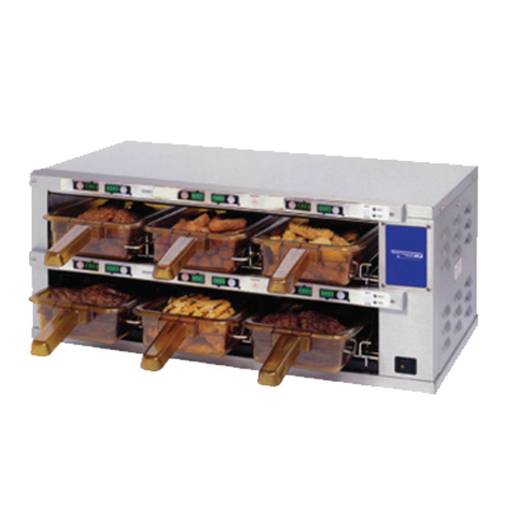 Prince Castle MenuTrak Holding Bin, counter pass-thru