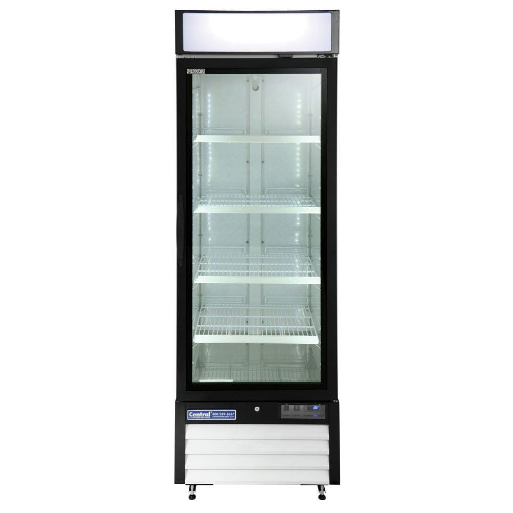 Central Exclusive 69K-114 Swing Glass Door Merchandiser, 1 Door