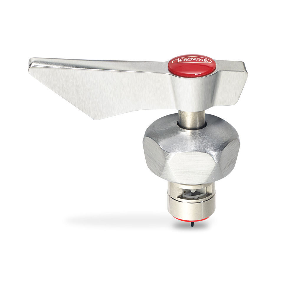 Krowne Diamond Series Stainless Steel 1/4 Turn Hot Ceramic Cartridge Valve