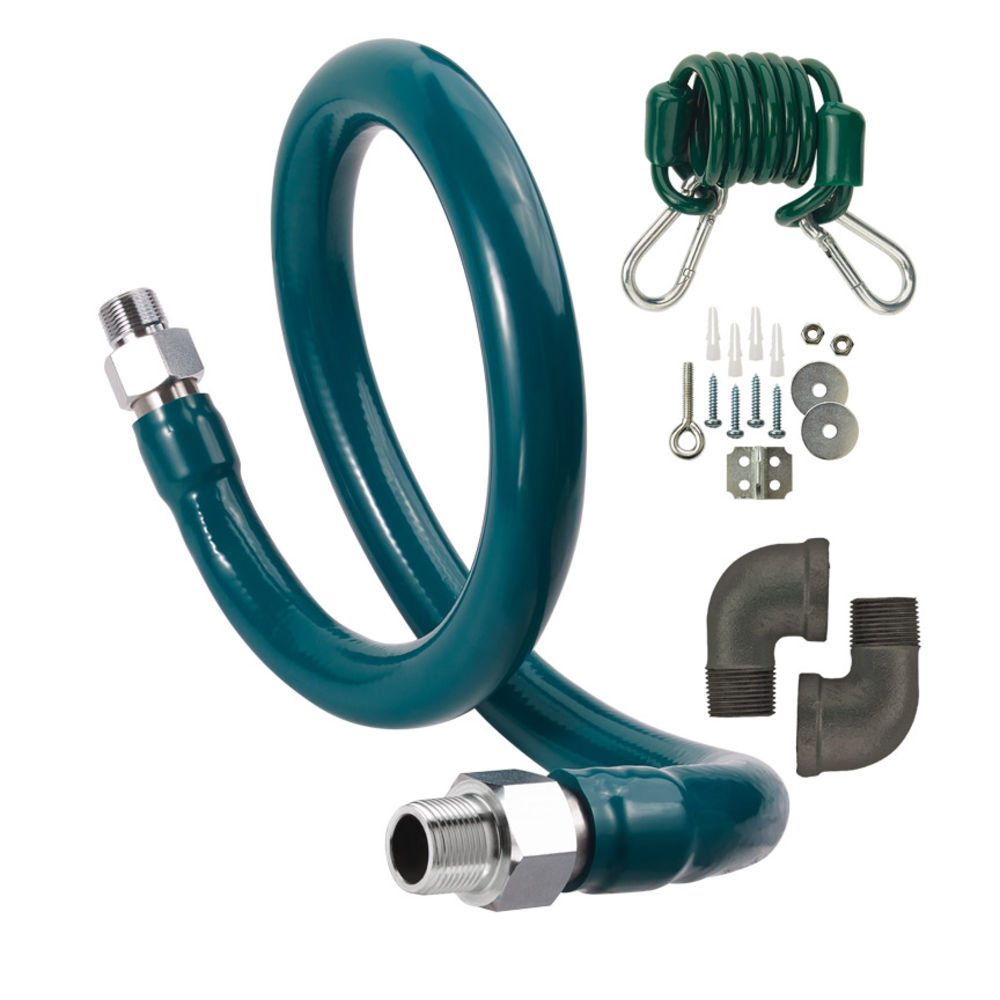 Krowne Royal Series 3/4" Moveable Gas Connector Kit, 60" Long With (2 ...