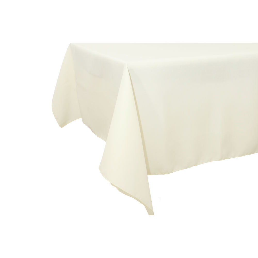 Sculptware Tablecloth (Ivory) Banquet / 72"X72" / 100% Spun Poly / Case ...