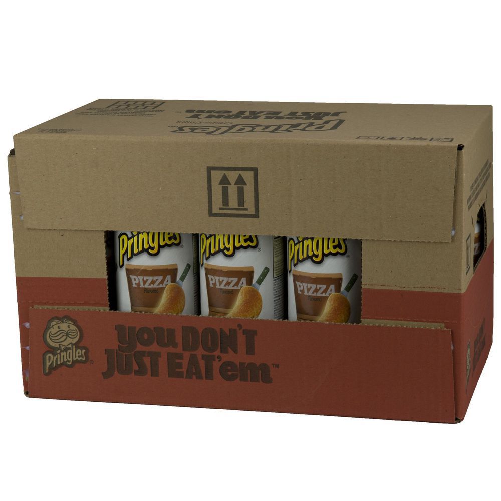 PRINGLES KELLOGG'S-Pringles Pizza Crisps 5.5 Ounce Tube - 14 per Case ...