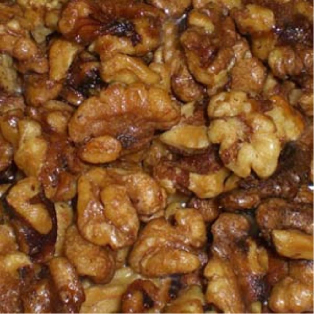 BAKER'S SELECT AZAR NUT COMPANY-CFX CANDIED WALNUT H/P 1/5#-#9620796