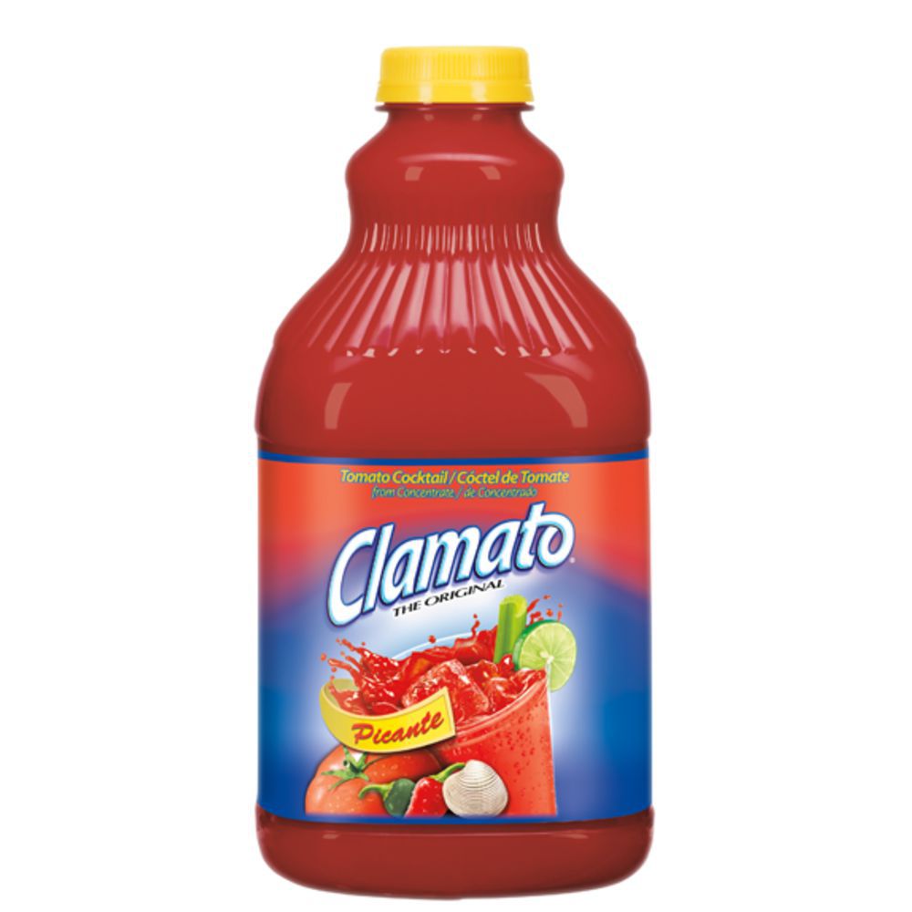 CLAMATO MOTTS USA FOOD SERVICE-64OZ CLAMATO PICANTE PET LS8-#10011922
