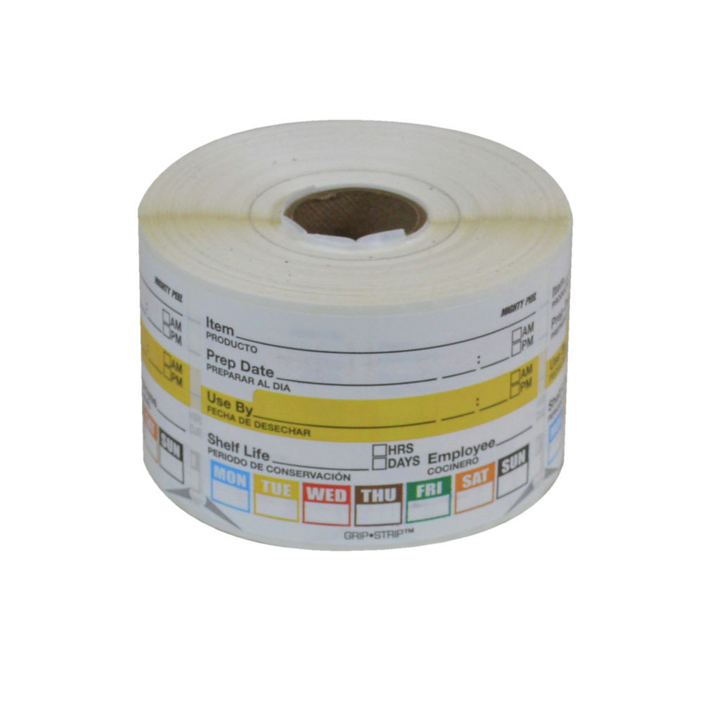 NATIONAL CHECKING LABELS ITEM-DATE-USE BY 2X3 1-500 EACH*Pack Size =1 ...