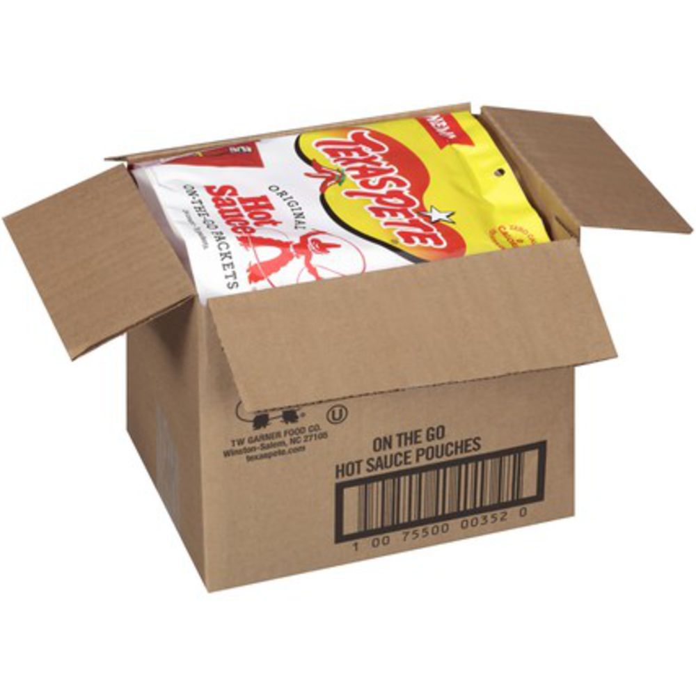 TEXAS PETE T.W. GARNER FOOD COMPANY-7 gram Texas Pete Hot Sauce packet ...