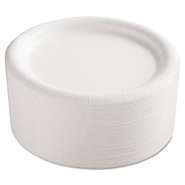 AJM Packaging Corporation Premium Coated Paper Plates, 9" Dia, White ...