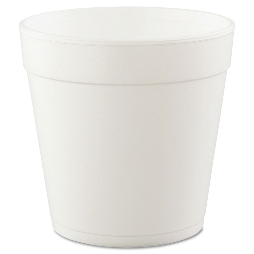 Dart Foam Containers, 32 Oz, White, 25/bag, 20 Bags/carton - Mfr Part ...