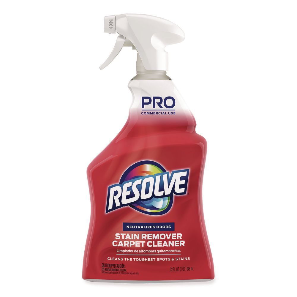 Professional RESOLVE Spot And Stain Carpet Cleaner, 32 Oz Spray Bottle ...
