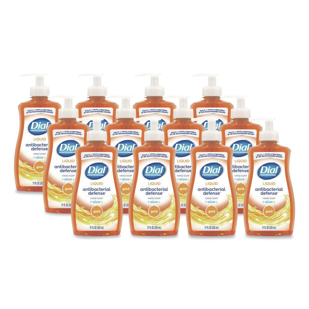 Dial Professional Antibacterial Defense Gold Hand Soap + Aloe, Original ...