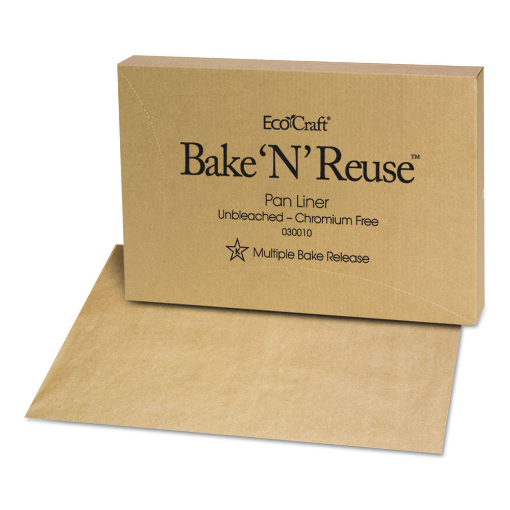 Bagcraft Ecocraft Bake 'n' Reuse Pan Liner, 16.38 X 24.38, 1,000/box ...