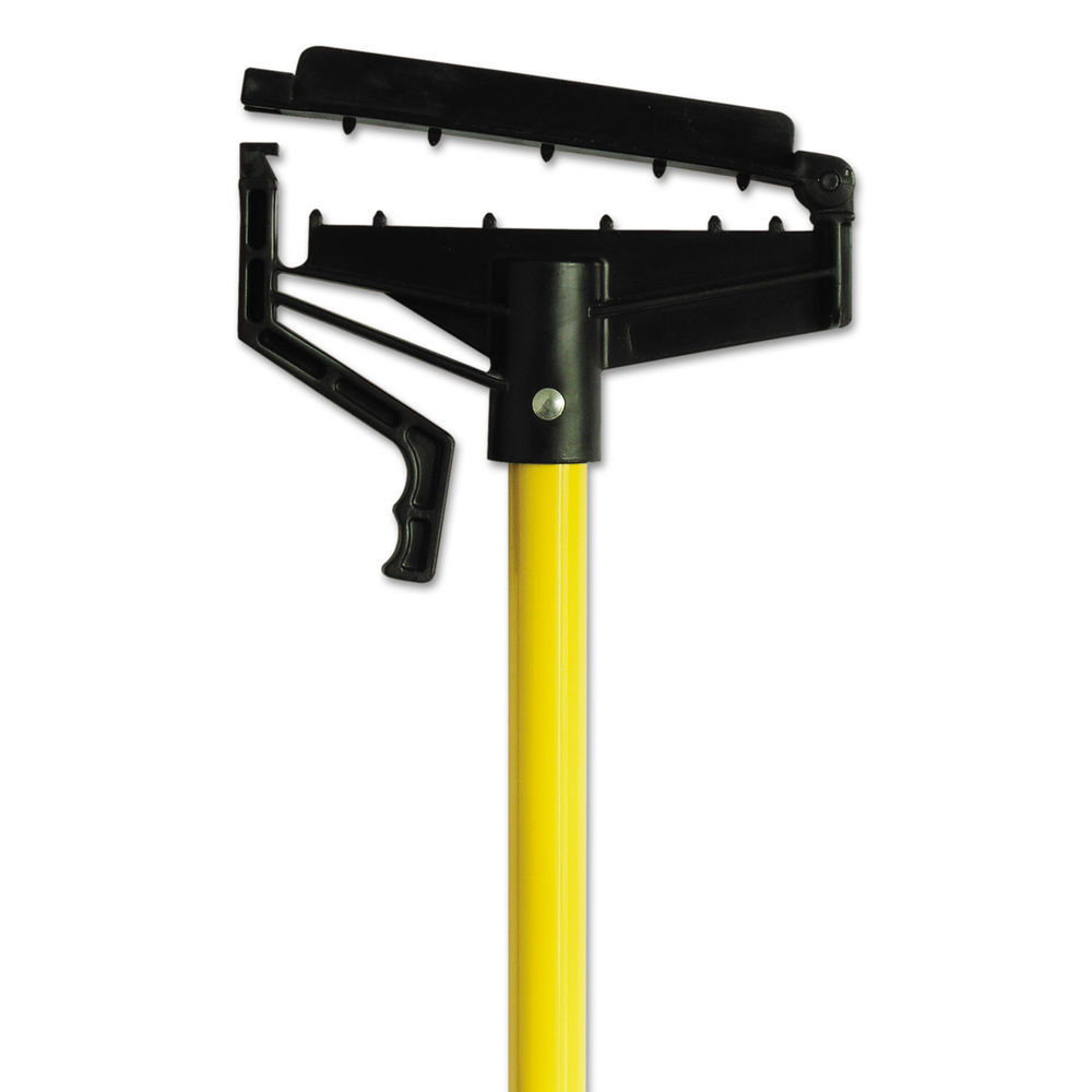 O-Cedar Quick-Change Mop Handle, 60", Fiberglass, Yellow, 6/carton ...