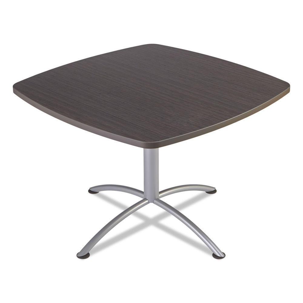 Iceberg Iland Table, Cafe-Height, Square Top, Contoured Edges, 42 X 42 ...