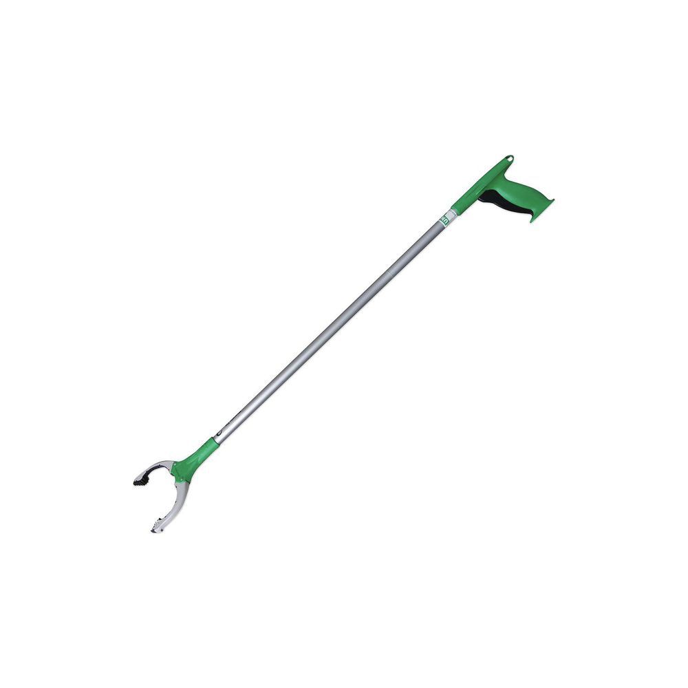 Unger Nifty Nabber Trigger-Grip Extension Arm, 36.54", Silver/green