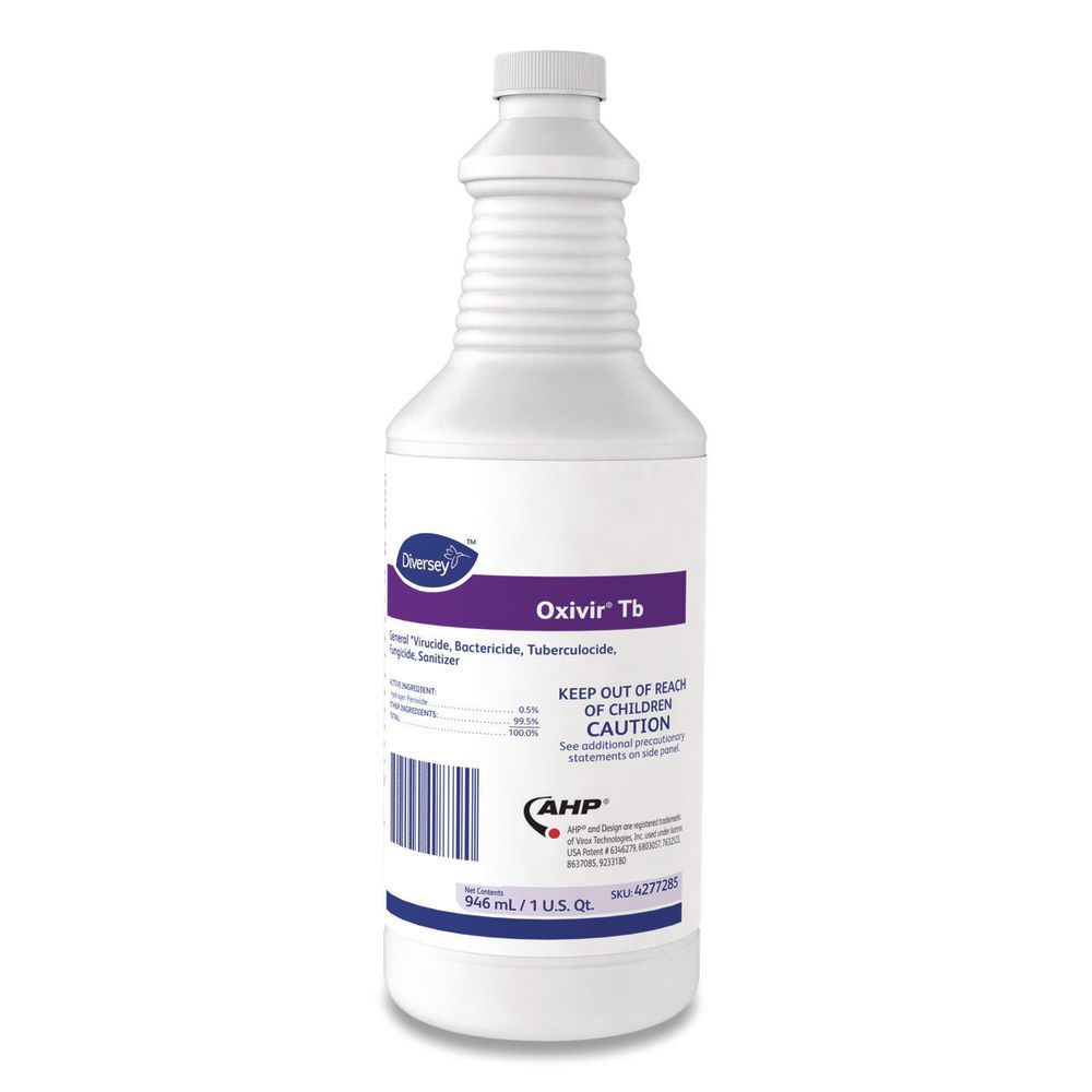 Diversey Oxivir Tb One-Step Disinfectant Cleaner, Liquid, 32 Oz - Mfr ...