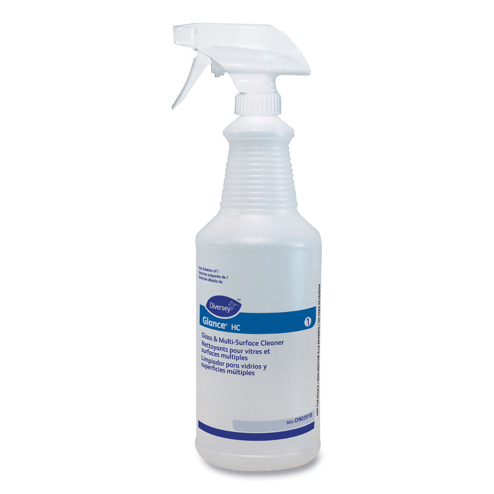 Diversey Glance Hc Glass And Multi-Surface Cleaner Empty Bottle, 32 Oz ...