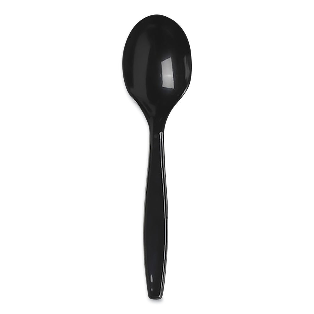 Dixie Individually Wrapped Heavyweight Forks, Polypropylene, Black ...
