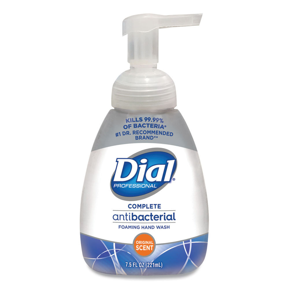 Dial Professional Antibacterial Foaming Hand Wash, Original Scent, 7.5 ...