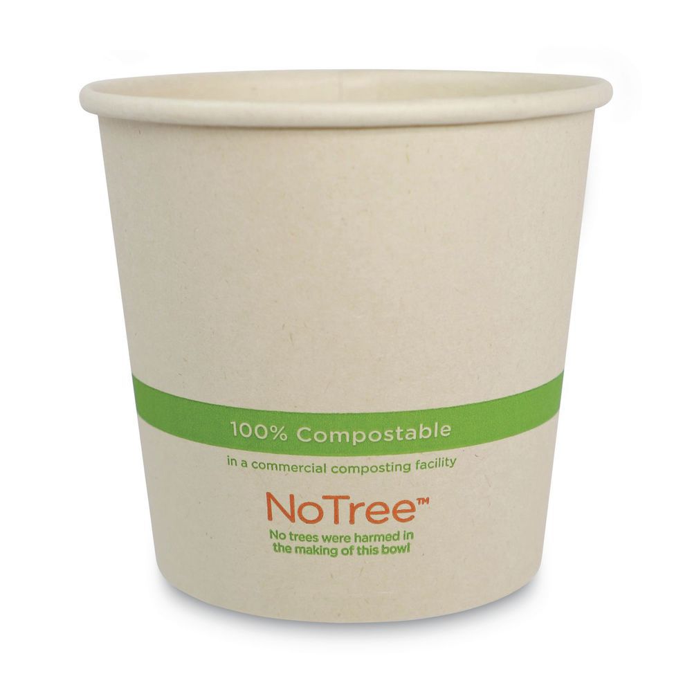 World Centric No Tree Paper Bowls, 24 oz, 4.4" Diameter x 4.5"h ...