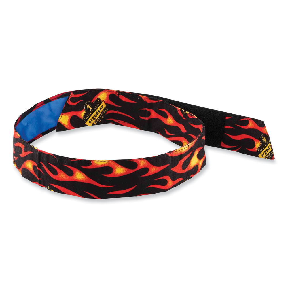 ergodyne Chill-Its 6705 Cooling Embedded Polymers Hook and Loop Bandana ...