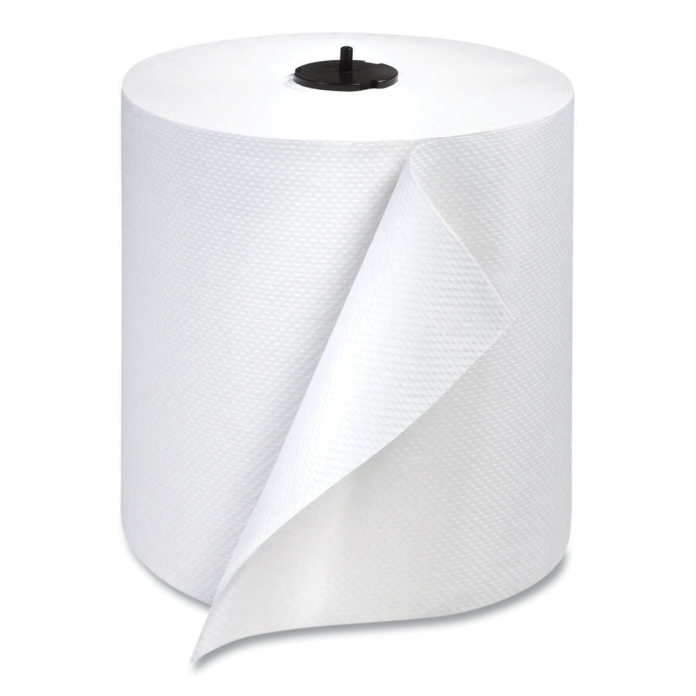Tork Paper Wiper Roll Towel, 1-Ply, 7.68" x 1,150 ft, White, 4 Rolls ...