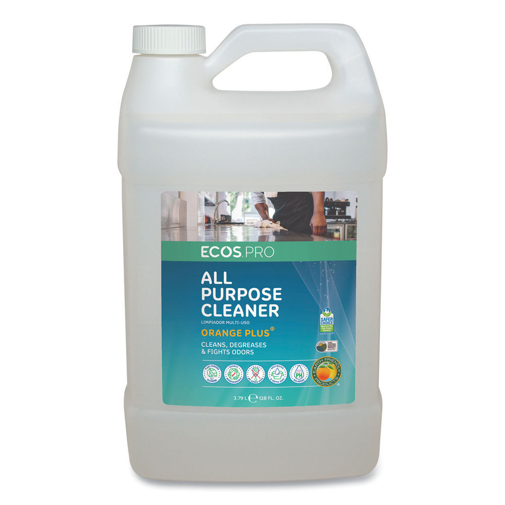 ECOS PRO Orange Plus All Purpose Cleaner and Degreaser, Citrus Scent, 1 ...