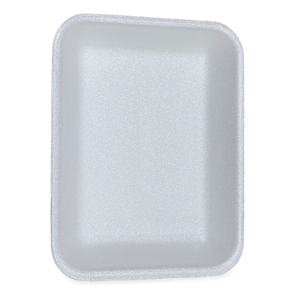 GEN Meat Trays, #3P, 8.7 x 6.6 x 1.1, White, 400/Carton - Mfr# 3PWH