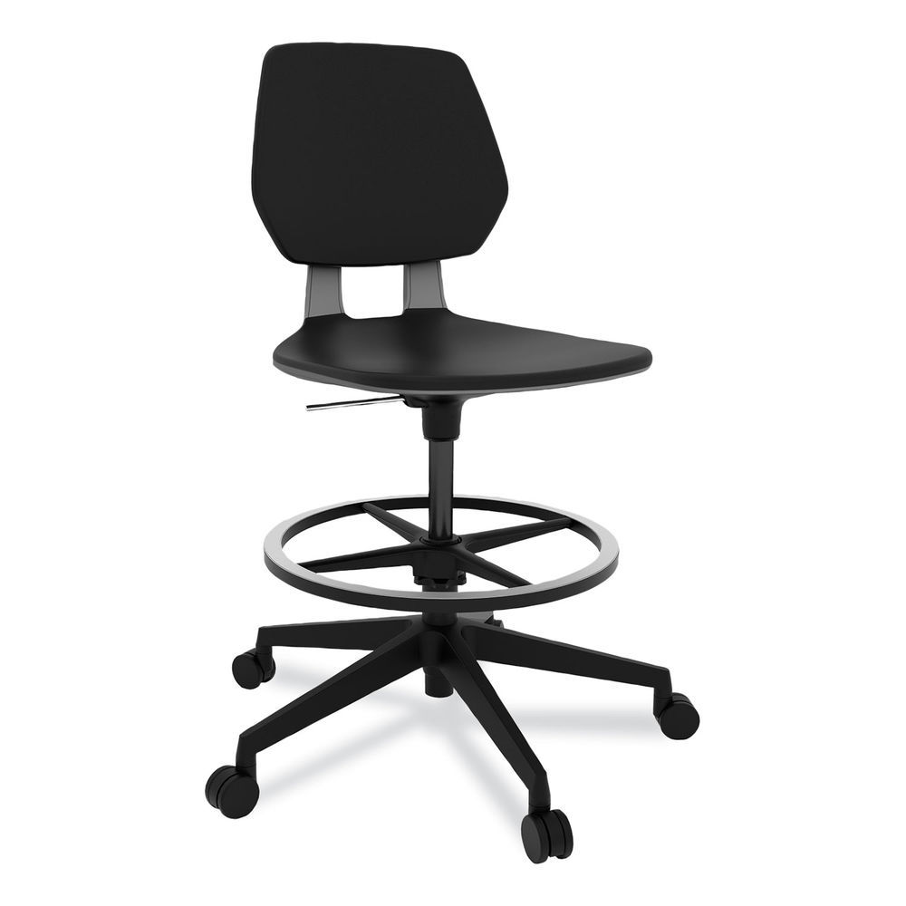 Safco Commute Extended Height Task Chair, Up to 275 lb, 22.25" to 32.25 ...