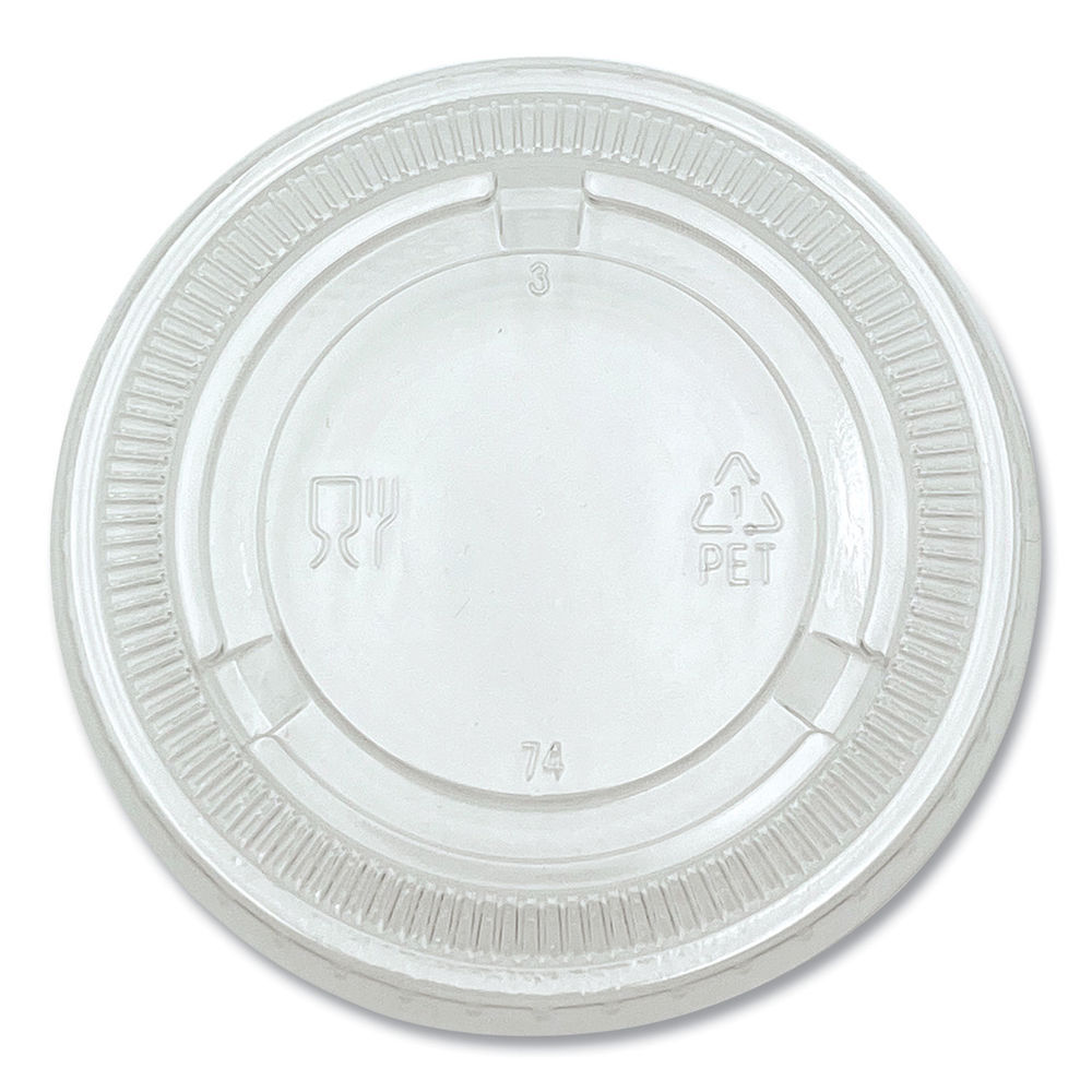 Boardwalk Souffle/Portion Cup Lids, Fits 3.25 oz to 5.5 oz Portion Cups ...