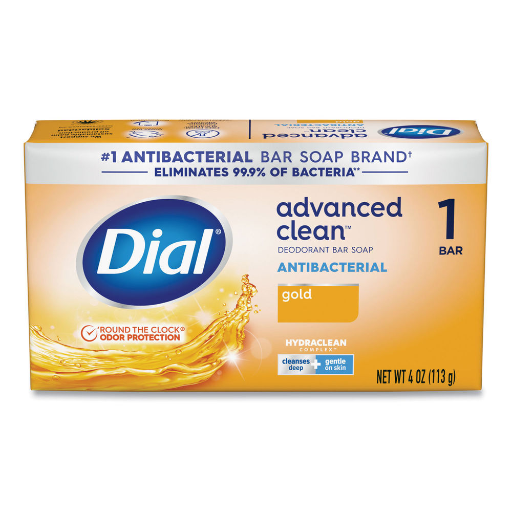 Dial Deodorant Bar Soap, Iconic Dial Gold Fragrance, 4 oz, 36/Carton