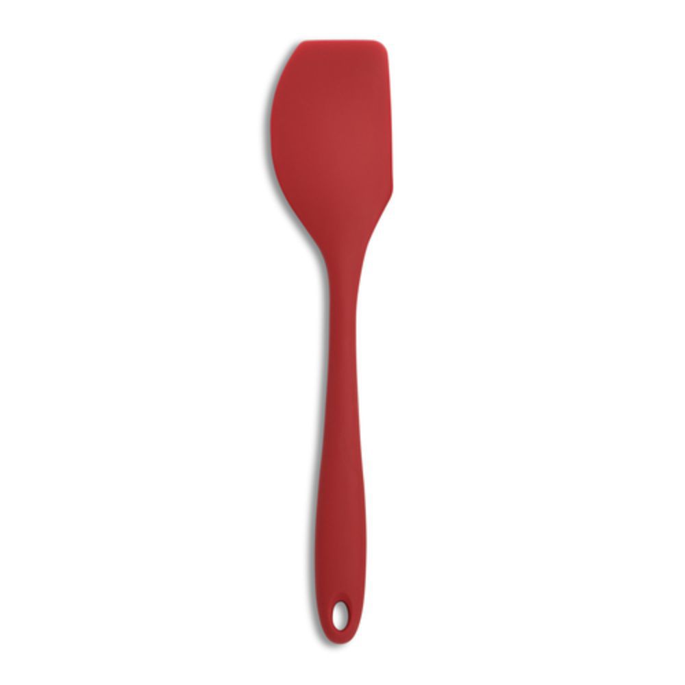 Mrs. Anderson's Baking 10" Red Silicone Scraper Spatula - 6 per case