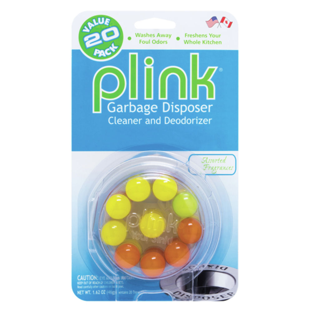 Summit Brands Plink Garbage Disposal Cleaner/Deodorizer,(pack of 20)