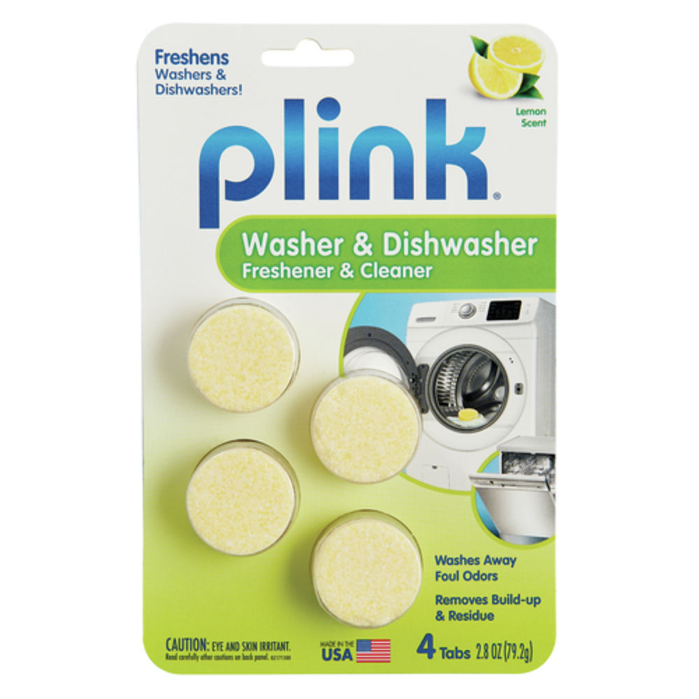 Summit Brands Plink Washer & Dishwasher Freshener and Cleaner, lemon ...