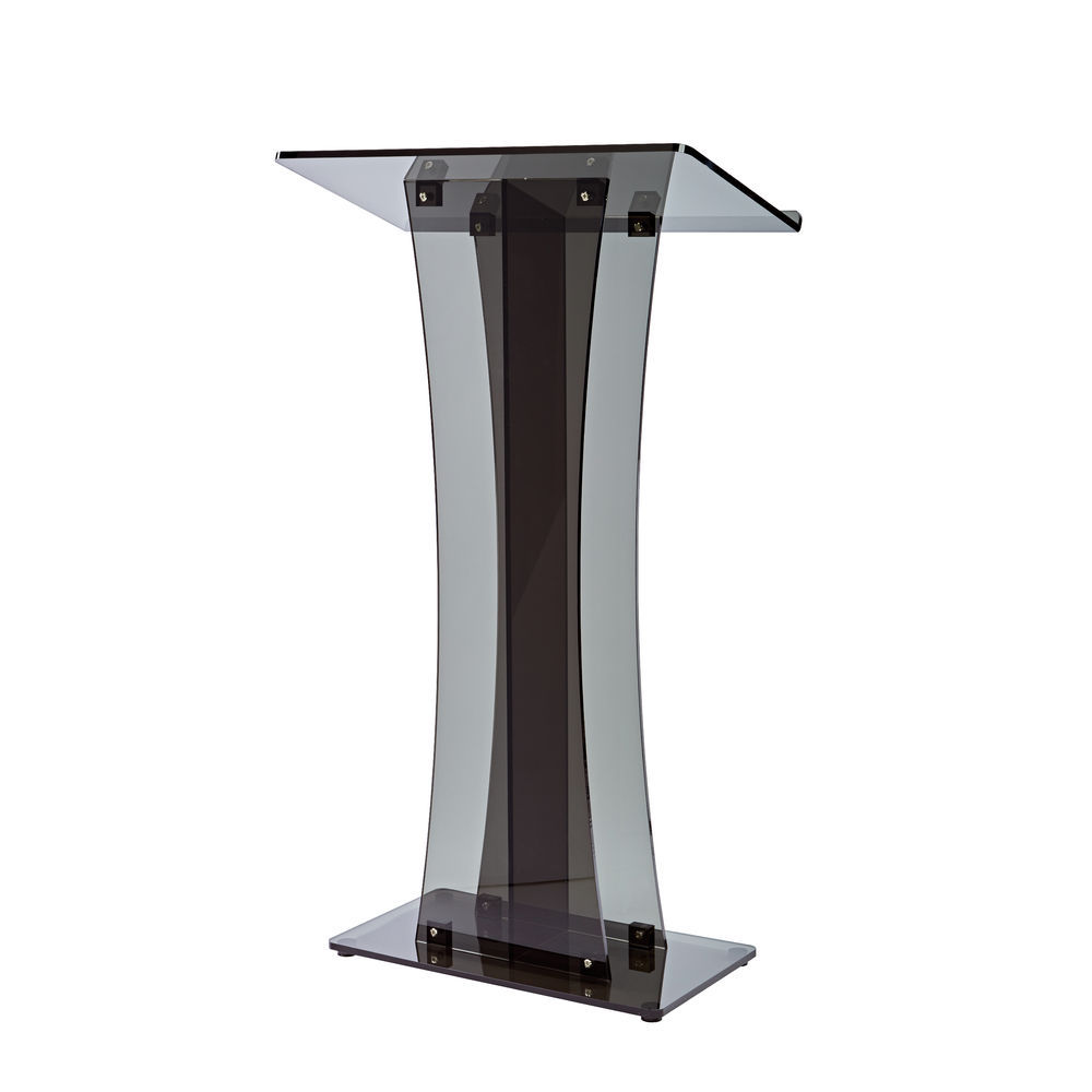 Adir Office Wood Stand-up Podium Lectern, Black