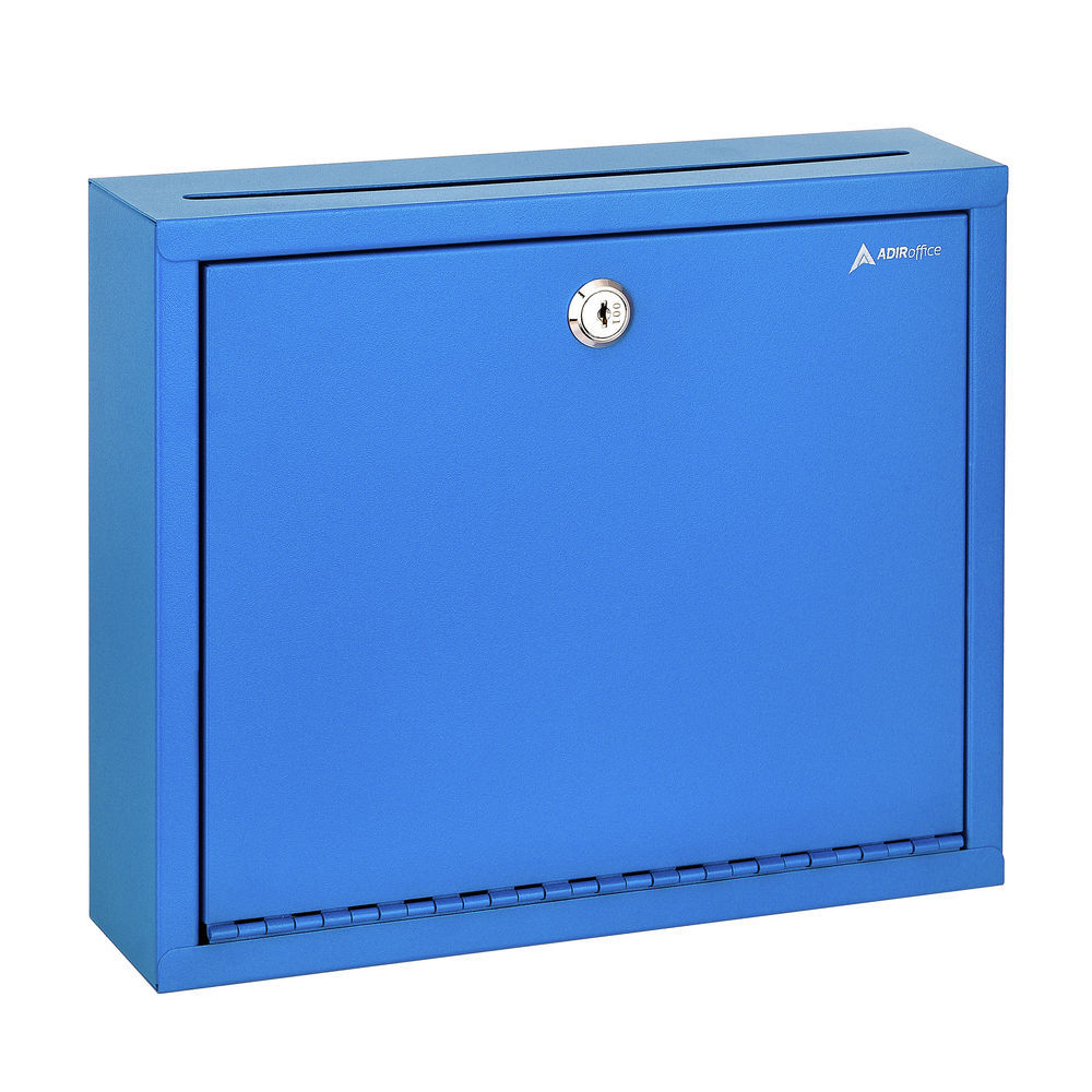 Adir Office Wall Mountable Large Steel Drop Box