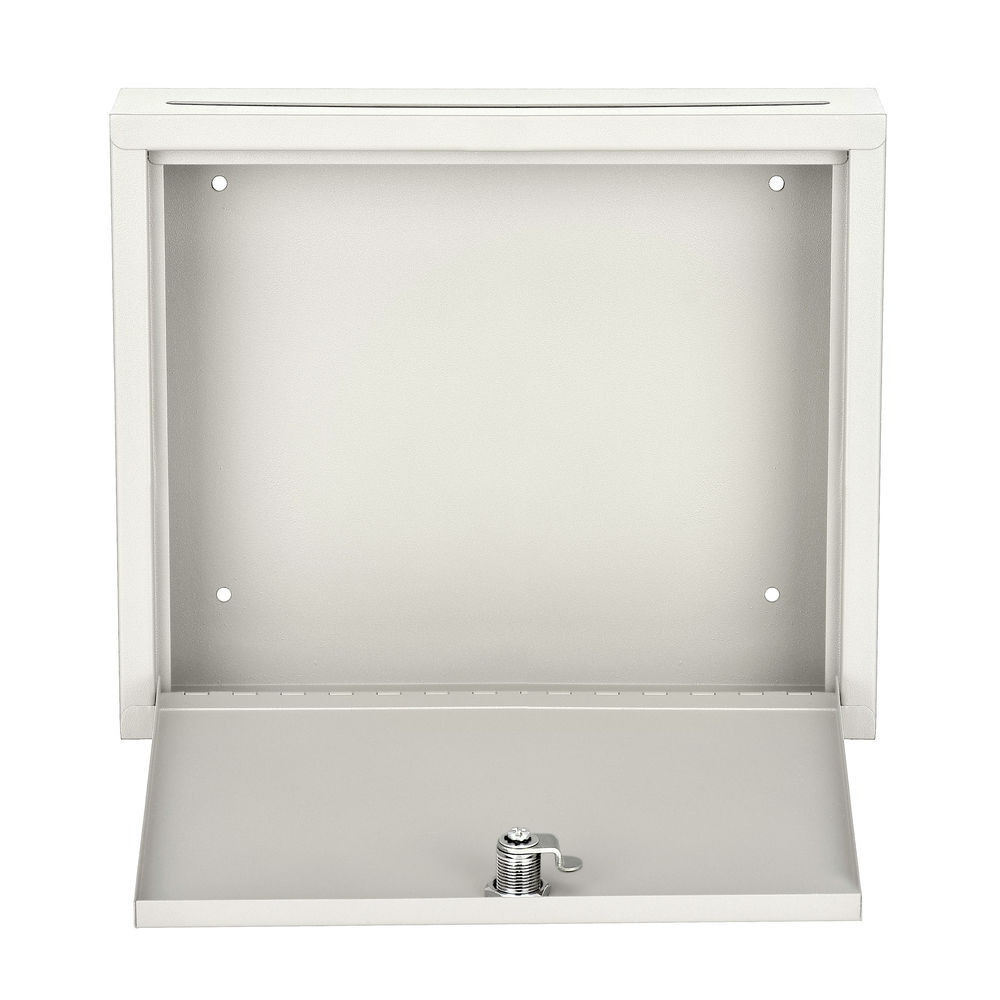 Adir Office Wall Mountable Large Steel Drop Box