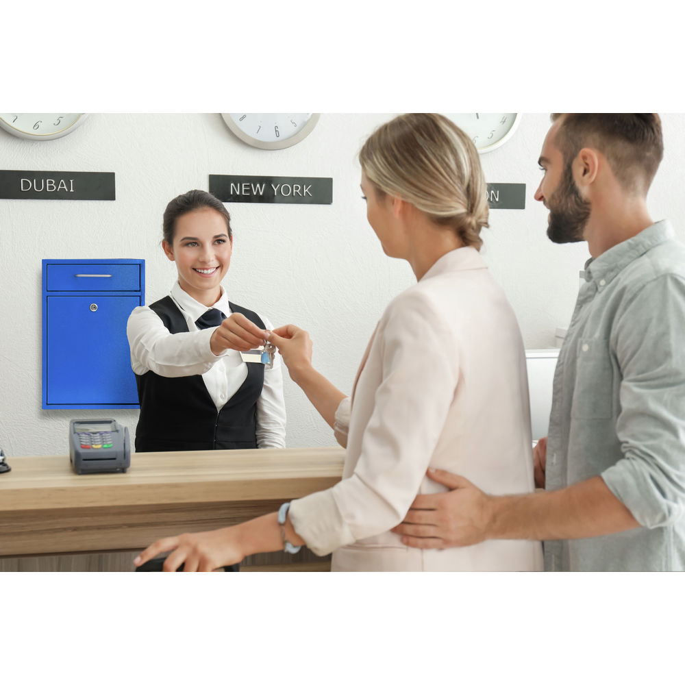 Adir Office Large Wall Mountable Mailbox with Key Lock