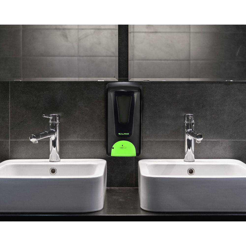 Alpine Industries Automatic Hands-Free Foam Hand Sanitizer/Soap ...