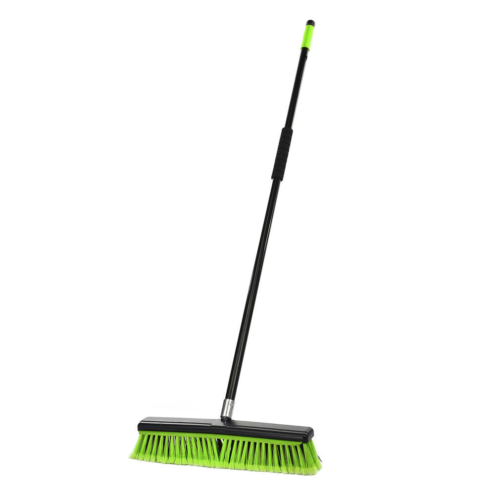 Libman Red Multi-Surface Push Broom - 24"W