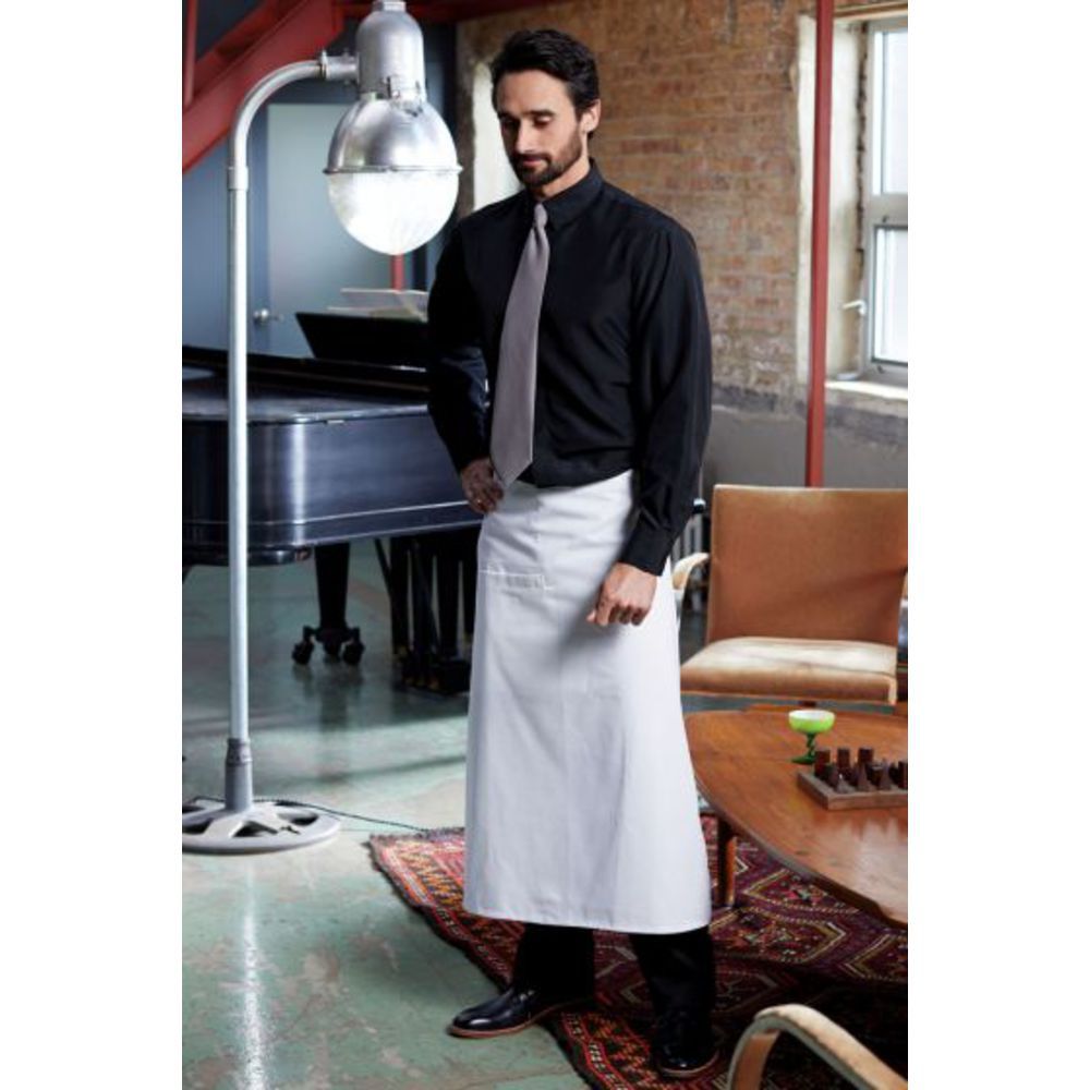 Uncommon Threads Bistro Aprons,White,One Size Bistro Apron