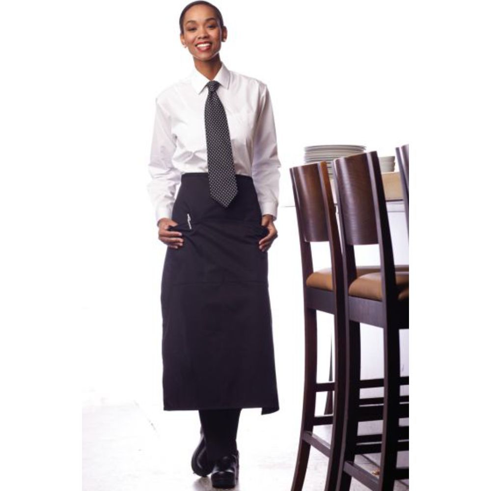 Uncommon Threads Bistro Aprons,Black,One Size Bistro Apron