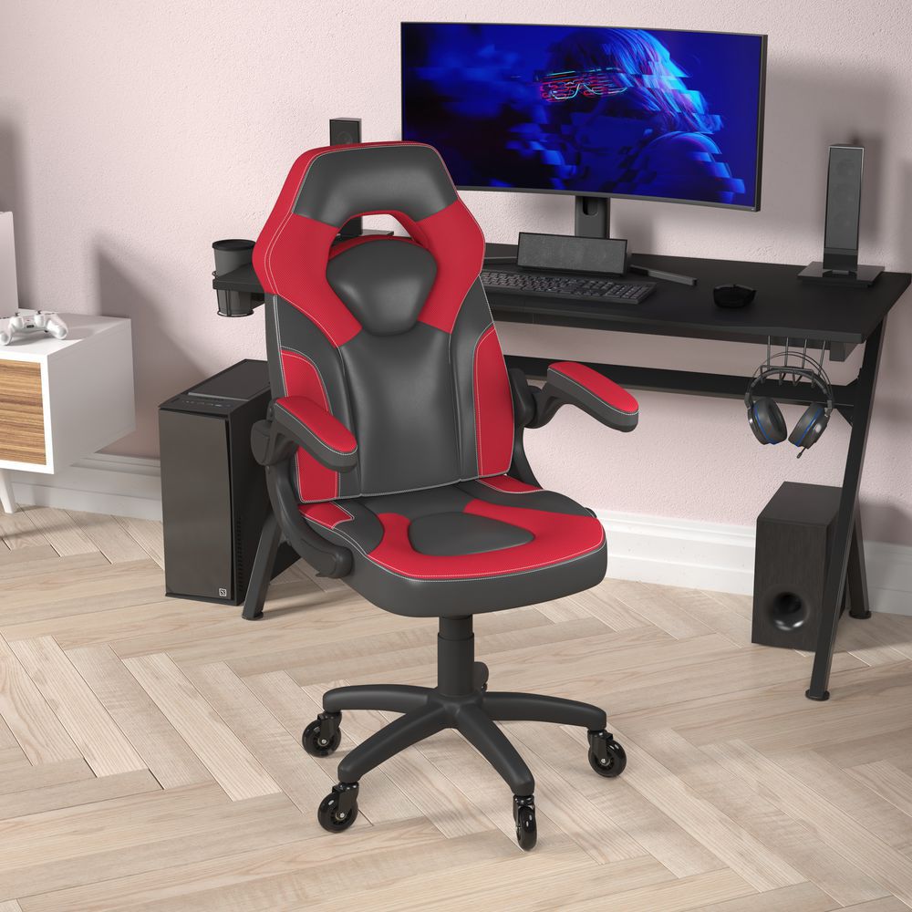Flash Furniture X10 Gaming Chair Racing Office Computer PC Adjustable ...