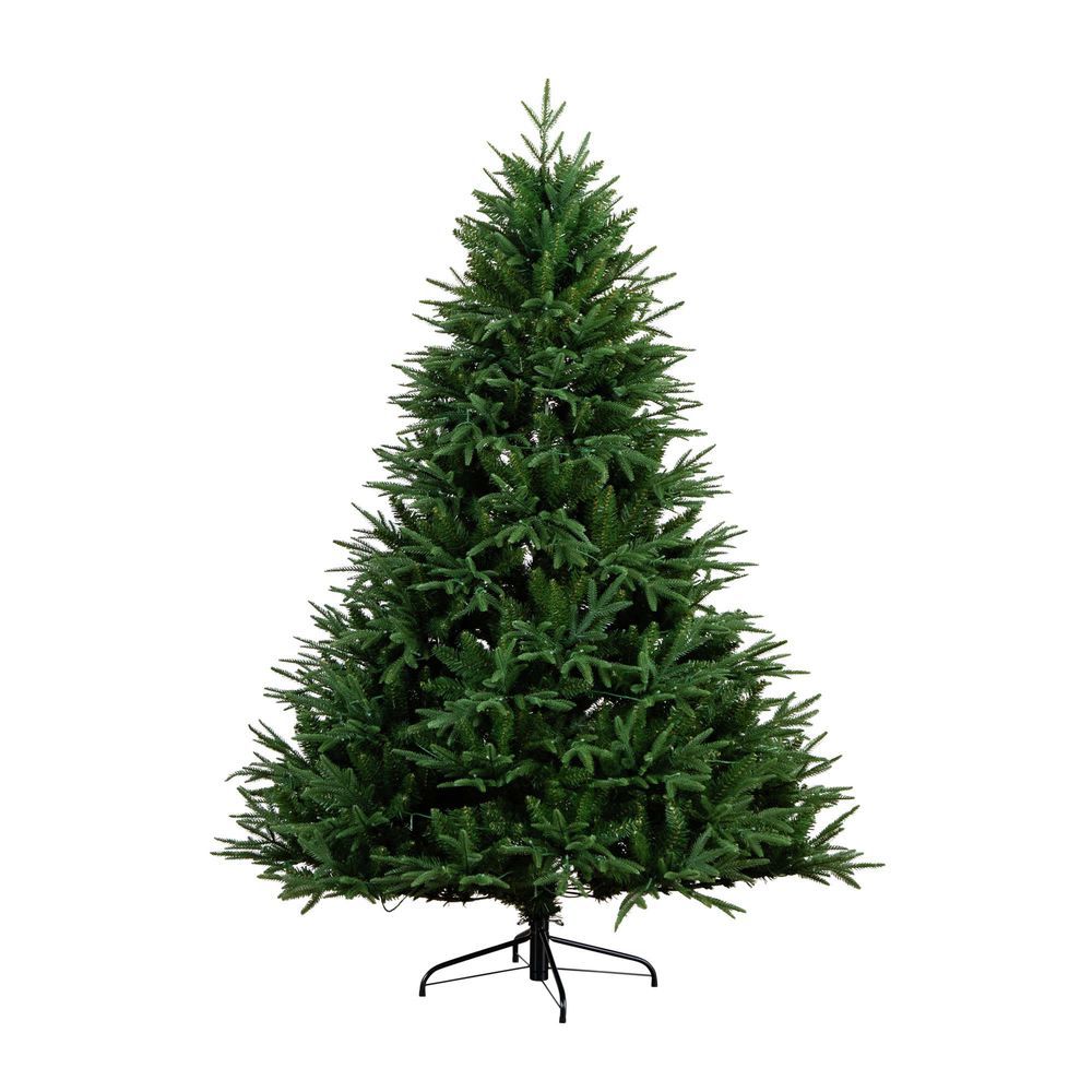 Nearly Natural 6' Self Shaping Christmas Tree with 300 LED, Instant Connect